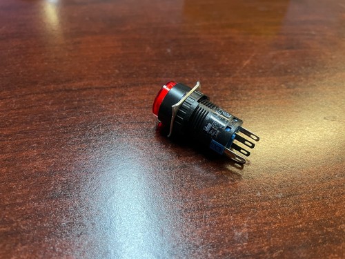 IDEC AL6M-M13P-R Switch Push Button N.O./N.C. SPDT Round Button 1A 250V ...