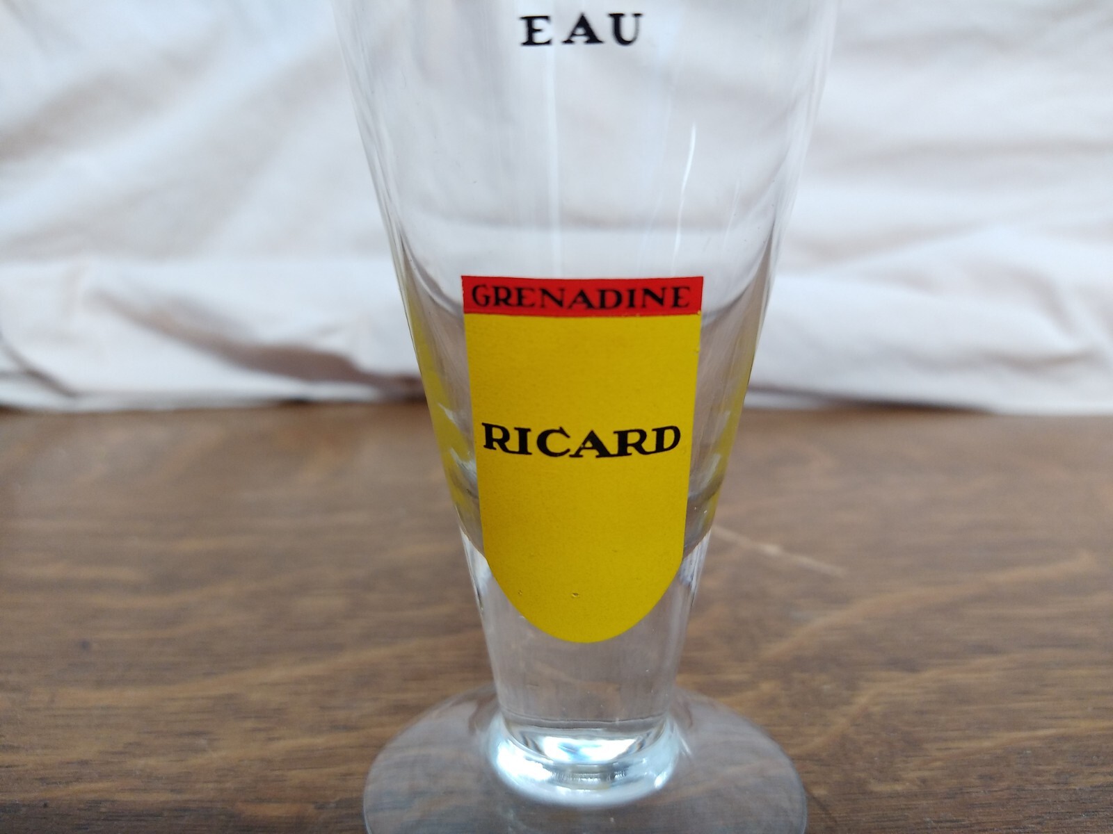 ANCIEN ET RARE VERRE RICARD TYPE TULIPE MODEL TOMATE COMME NEUF | eBay