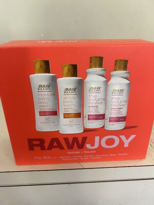 RAW SUGAR RAW JOY HYDRATE + NOURISH BODY WASH NEW IN BOX | eBay