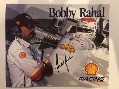 Bobby Rahal Autographed Shell Racing 1999 Indy Car Postcard | eBay
