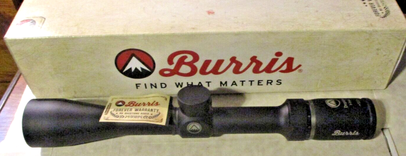 BURRIS DROPLINE 3X9X40 SCOPE. | eBay
