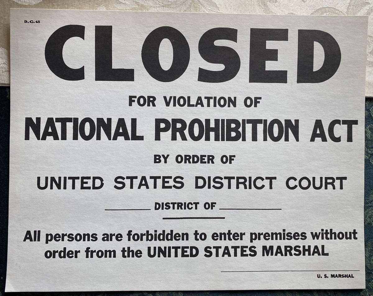 Prohibition 1920 Signs 800+ Repeal Of Prohibition Stock Illustrations,
