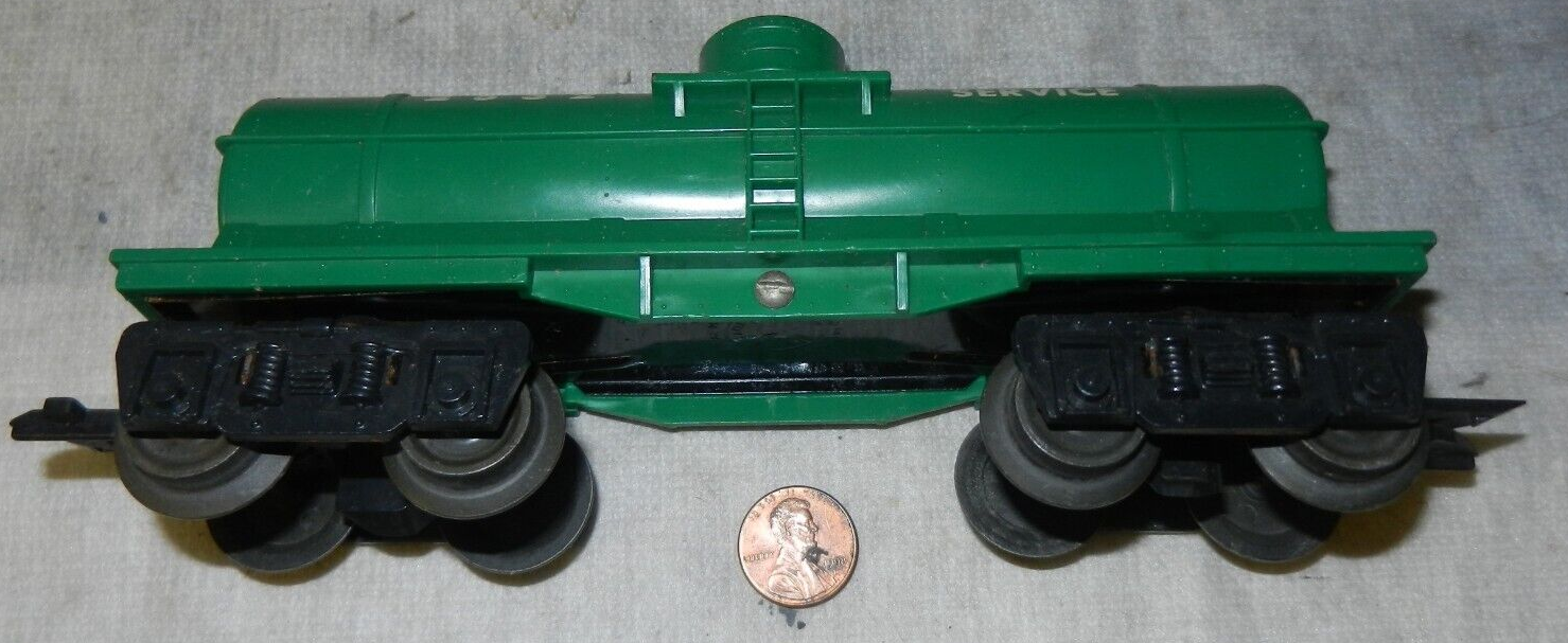 Marx 2532 Cities Service Green Tank Car White Lettering O Gauge 8 ...