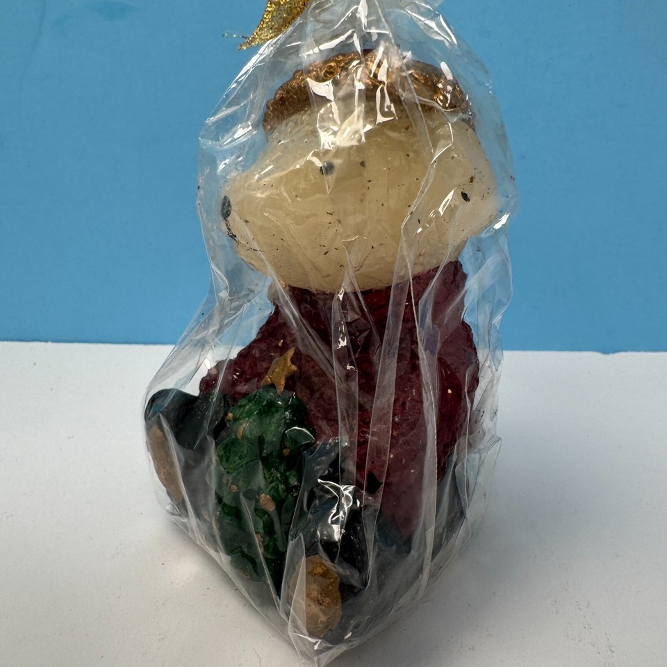 Christmas Teddy Bear Wax Candle Mold Figurine 1990s Flomo Decoration | eBay