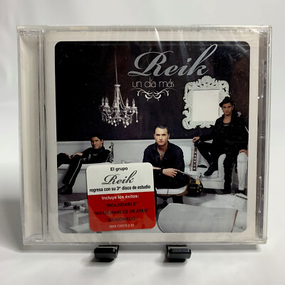 Reik CD Un Dia Mas with Hype Sticker 2008 Bonus Track Latin Pop Rare ...
