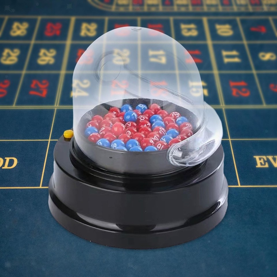 Electric Raffle Balls Machine Portable Electric Lottery Machine for ...