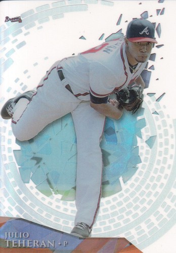 2014 Topps High Tek Baseball Spiral Bricks #HT-JT Julio Teheran | eBay