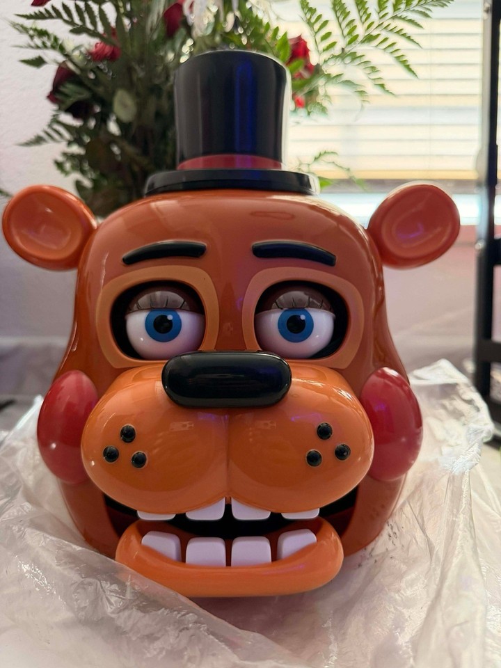 FNAF 2 Toy Freddy Popcorn Bucket Head AMC Exclusive New 2025 | eBay