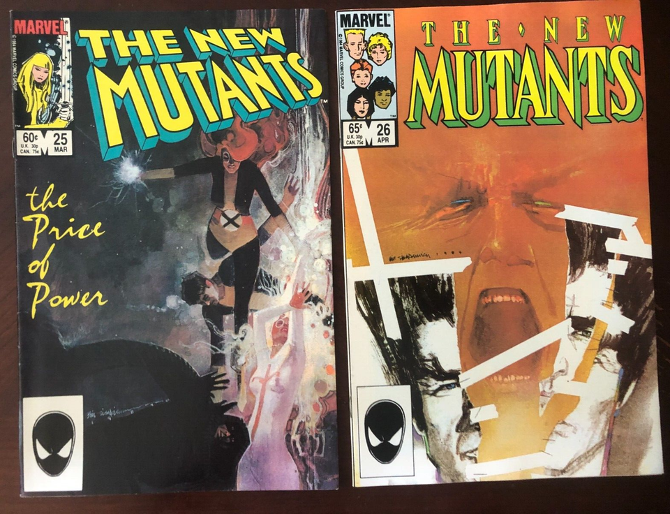 Nr Com Vintage 1982-86 NEW MUTANTS 1-40 + 1st app Graphic Novel Lot ...