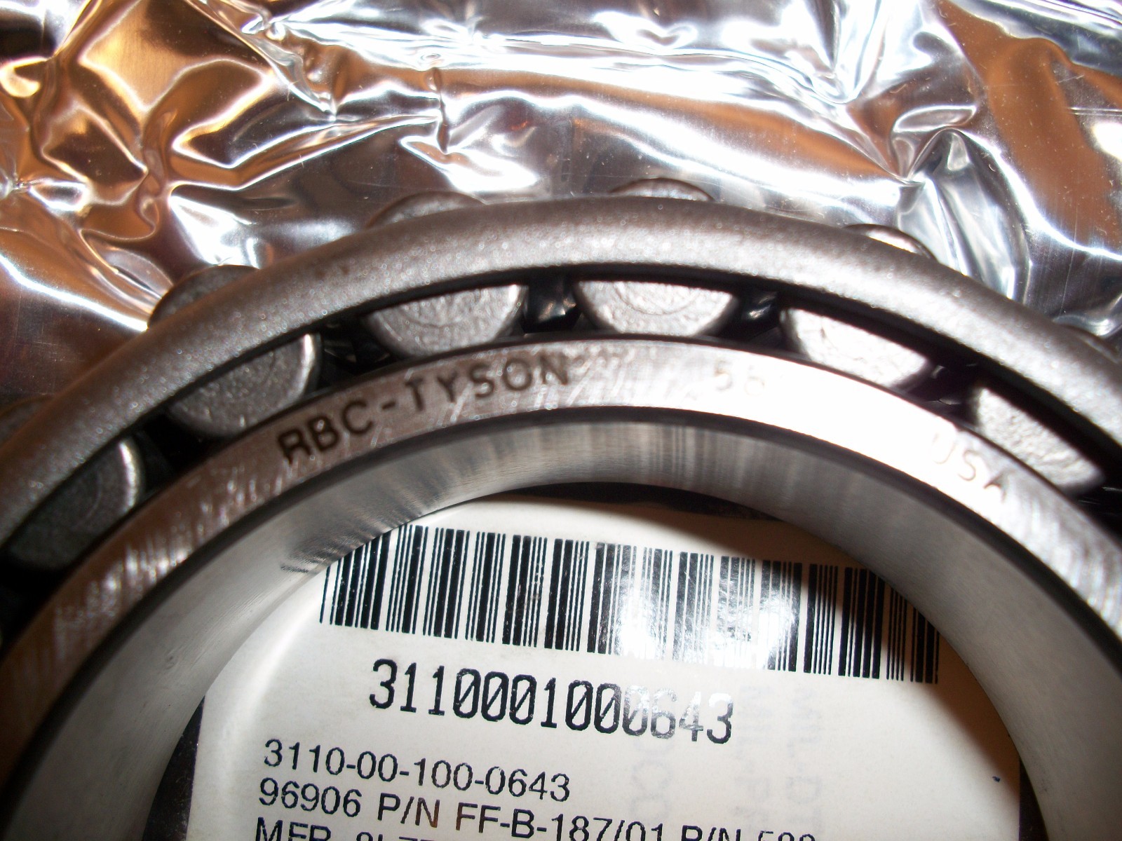 Tapered roller bearing. RBC Bearings Tyson 580 Truck Crane | eBay