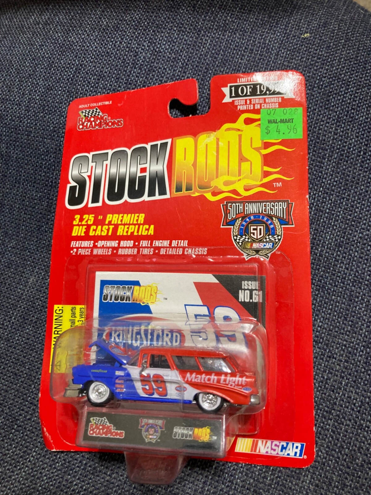 Racing Champions Stock Rods #61 '56 Chevy Nomad | eBay