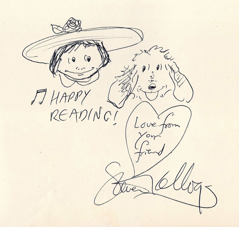 Steven Kellogg PICKLE PLAN Inscribed with sketch 1st edition 1978 HC/DJ ...