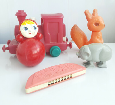 Lot Vintage Soviet toys 70-80 years. Made in USSR | eBay