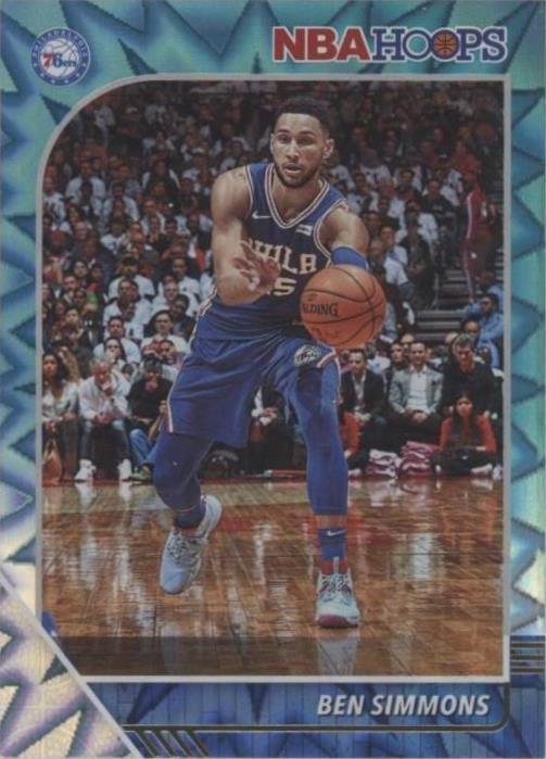 2019-20 Panini NBA Hoops - Ben Simmons #144 Teal Explosion for sale ...