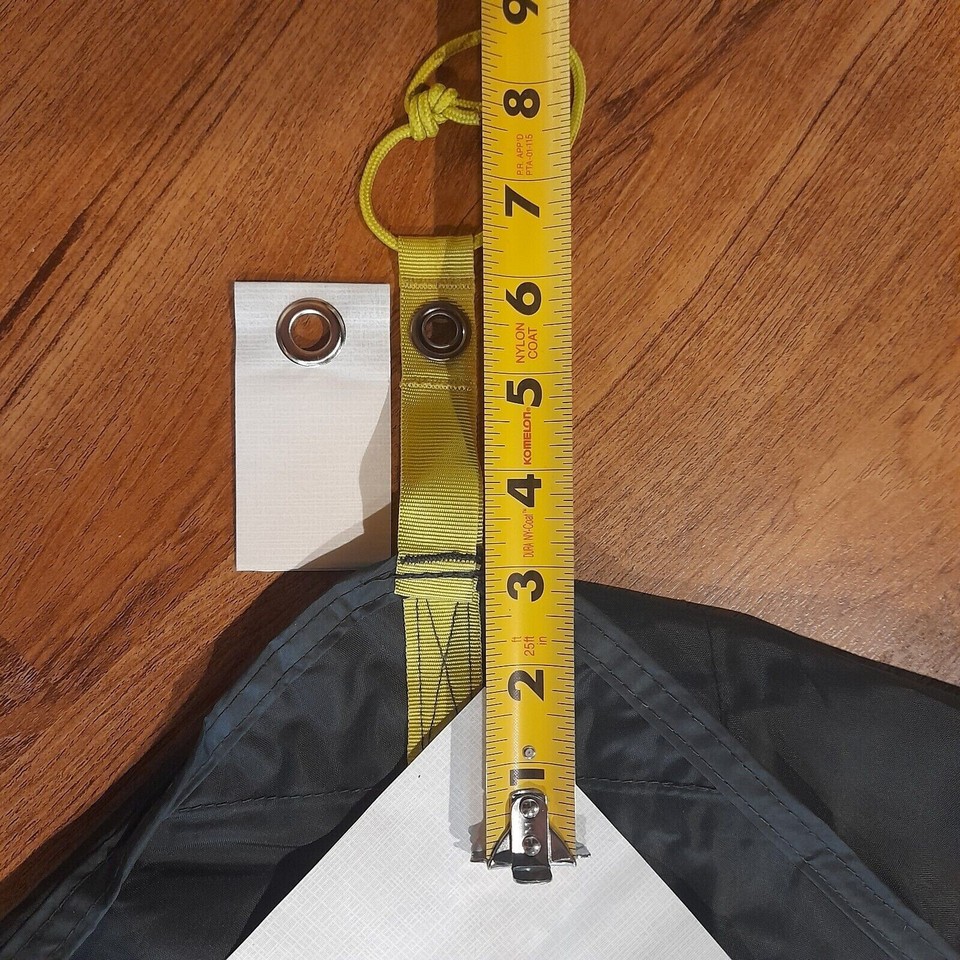 6 Tyvek self adhesive Grommet Tabs -Designed for Ground Sheets & Tent ...