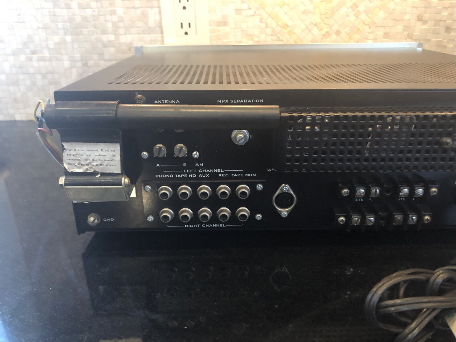 Sansui Model 400 Stereophonic Tuner Amplifier 20 WPC Perfect Working ...