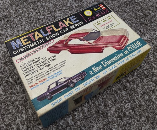 VTG Empty Box Revell METAL FLAKE Dodge Lancer GT Show Car Series Model ...