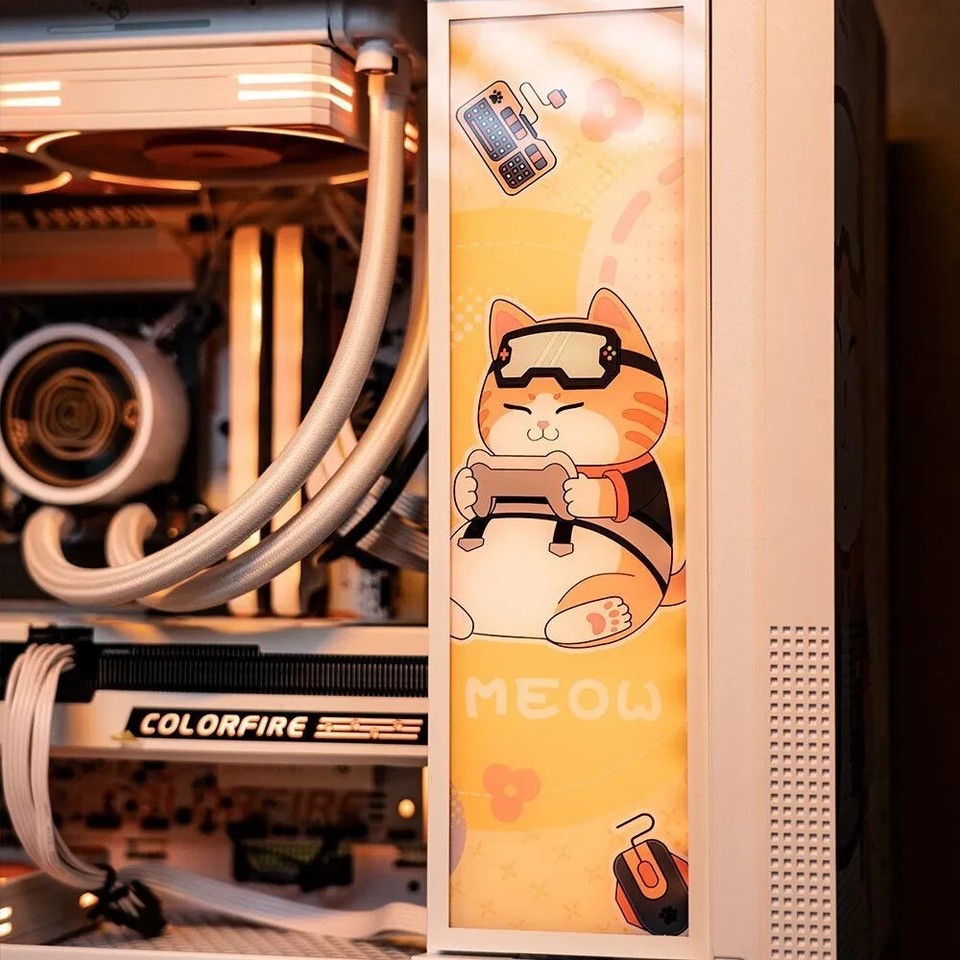 Colorful MEOW Gaming Desktop PC 32GB RAM 1TB SSD power supply Cooler ...