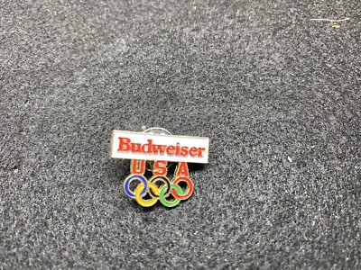 Vintage Budweiser USA Olympic Hat Pin Lapel Pin Tie Tack | eBay