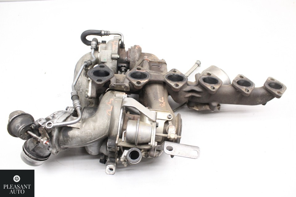 09-11 BMW E90 335d M57 Diesel Turbo Engine Turbocharger Exhaust ...