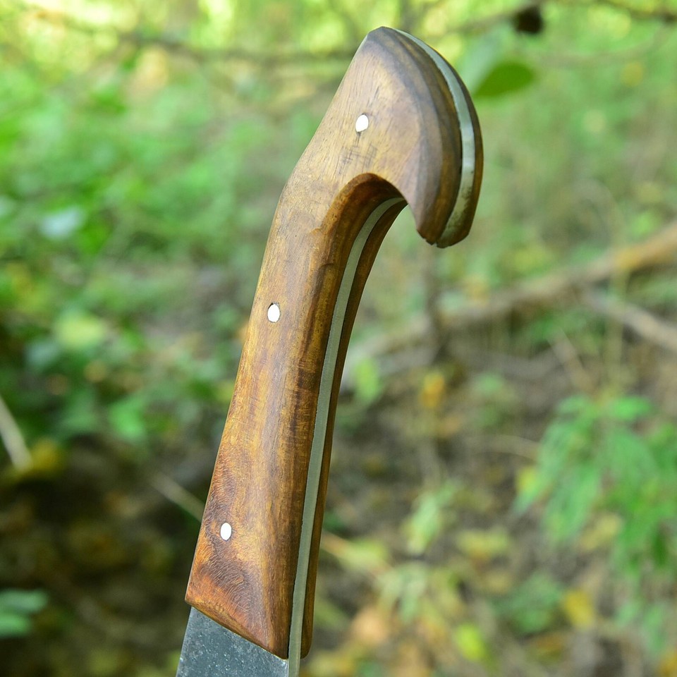 1075 Carbon Steel Barong Style Machete With Leather Sheath | eBay