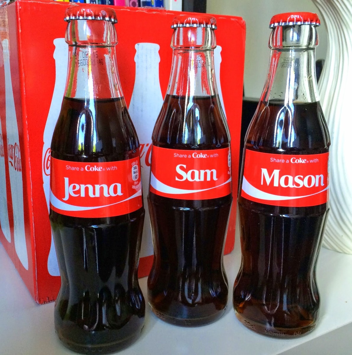 Coke Plastic Bottle With Name