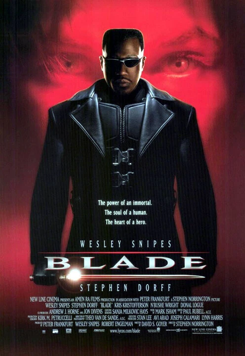 Blade 1 Movie Poster