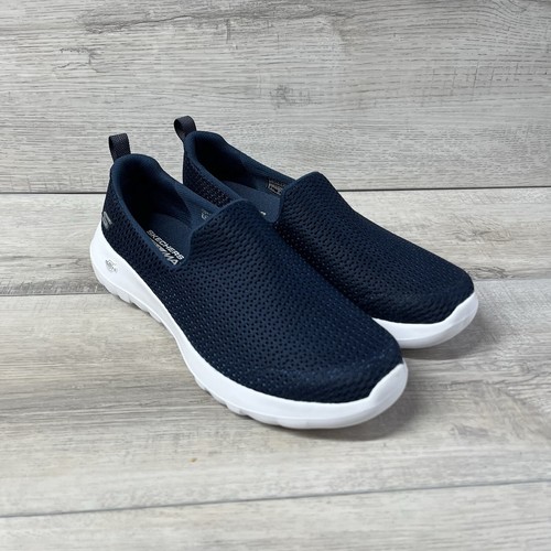 Skechers Trainers Womens UK 4 Go Walk Joy Navy Blue Gen 5 Ladies EUR 37 ...