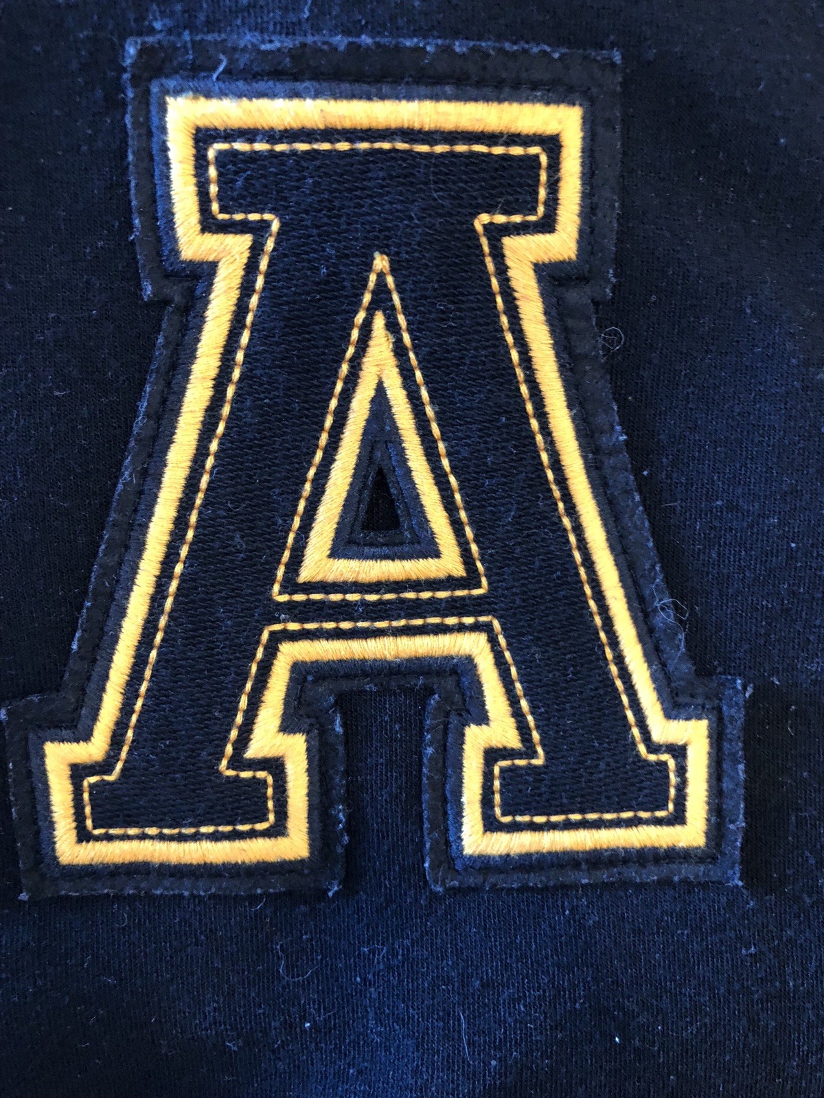 NY Empire Black Snap Front Sewn Yellow A Letter Vest Sleeveless Jacket ...