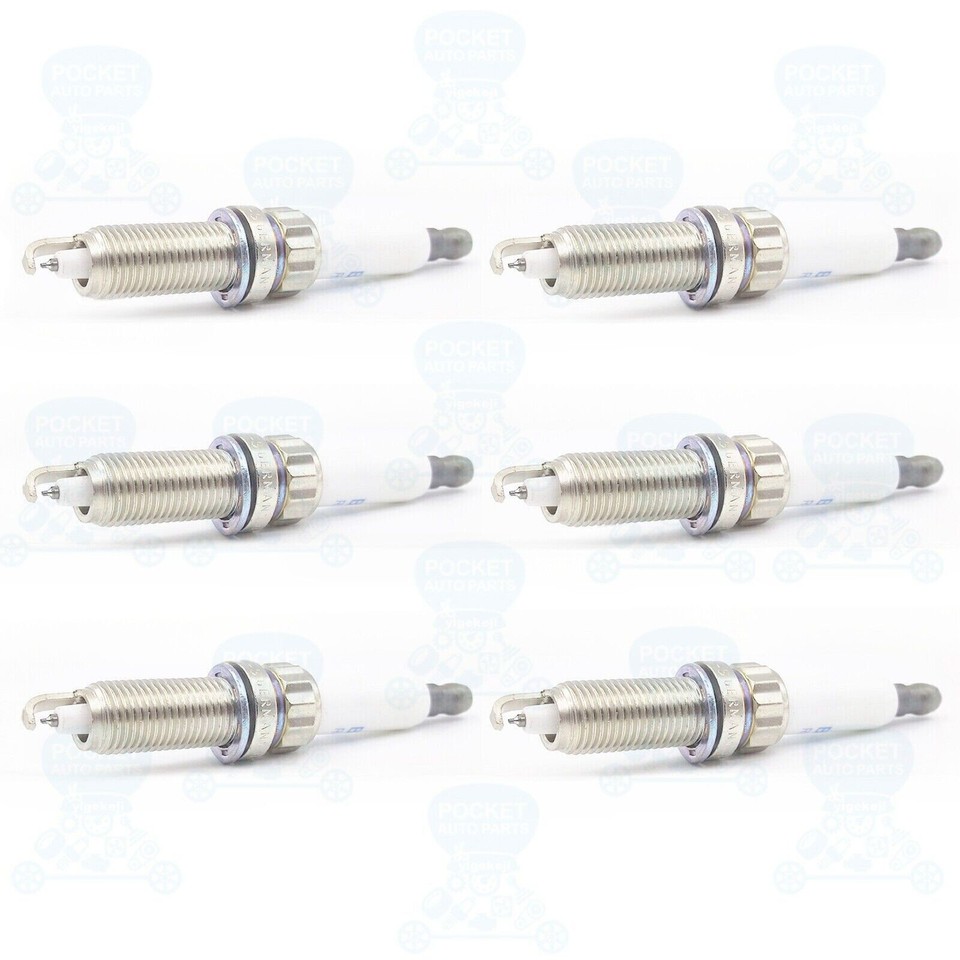 6PCS GENUINE 90919-01249 FK20HBR11 3473 SPARK PLUGS FOR LEXUS/TOYOTA IS ...