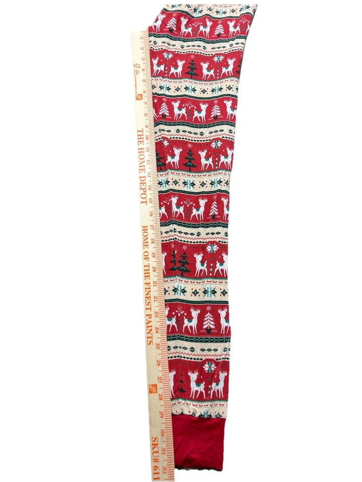 Angel Dear Adult L Vintage Deer Fair Isle Bamboo Christmas Holiday ...