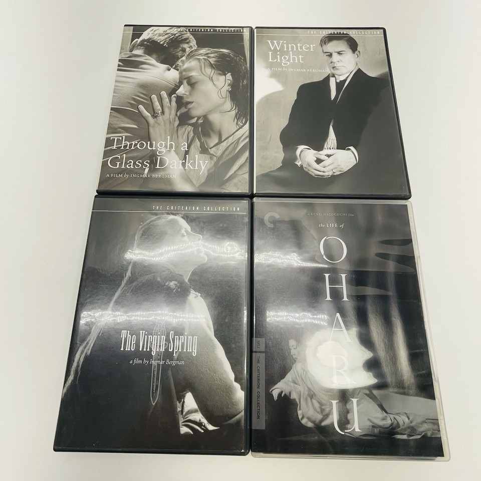 Lot Of 19x CRITERION COLLECTION DVD's Assorted Titles Filmmakers TESTED ...