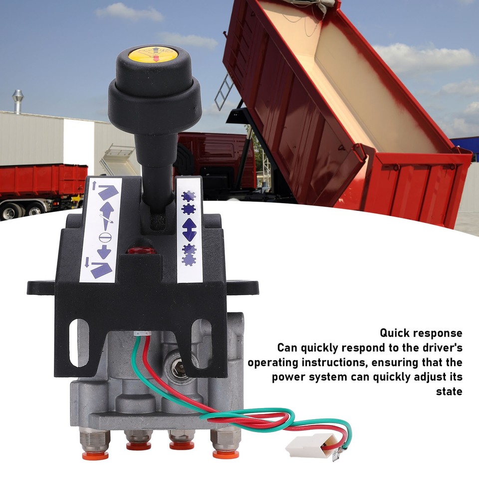 ­ Dump Truck Control Valves 4 Working Positions Slow Down Function Fast ...