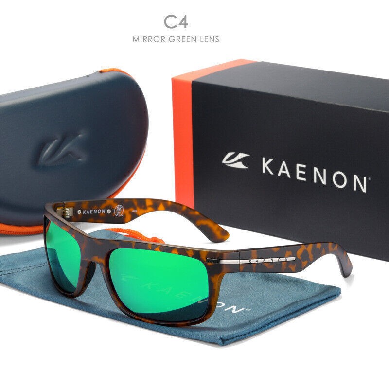 Original Kaenon Polarized Sunglasses TR90 Men and Women Mirrored lens ...