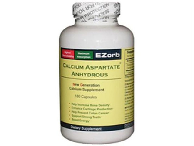 Ezorb Calcium Capsules for Bone Joint and Muscle Health - 180 Count for ...