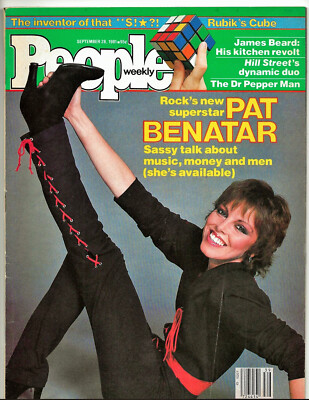 PEOPLE MAGAZINE (9-28-1981) Pat Benatar (RRHOF) * Rubik's Cube | eBay.de