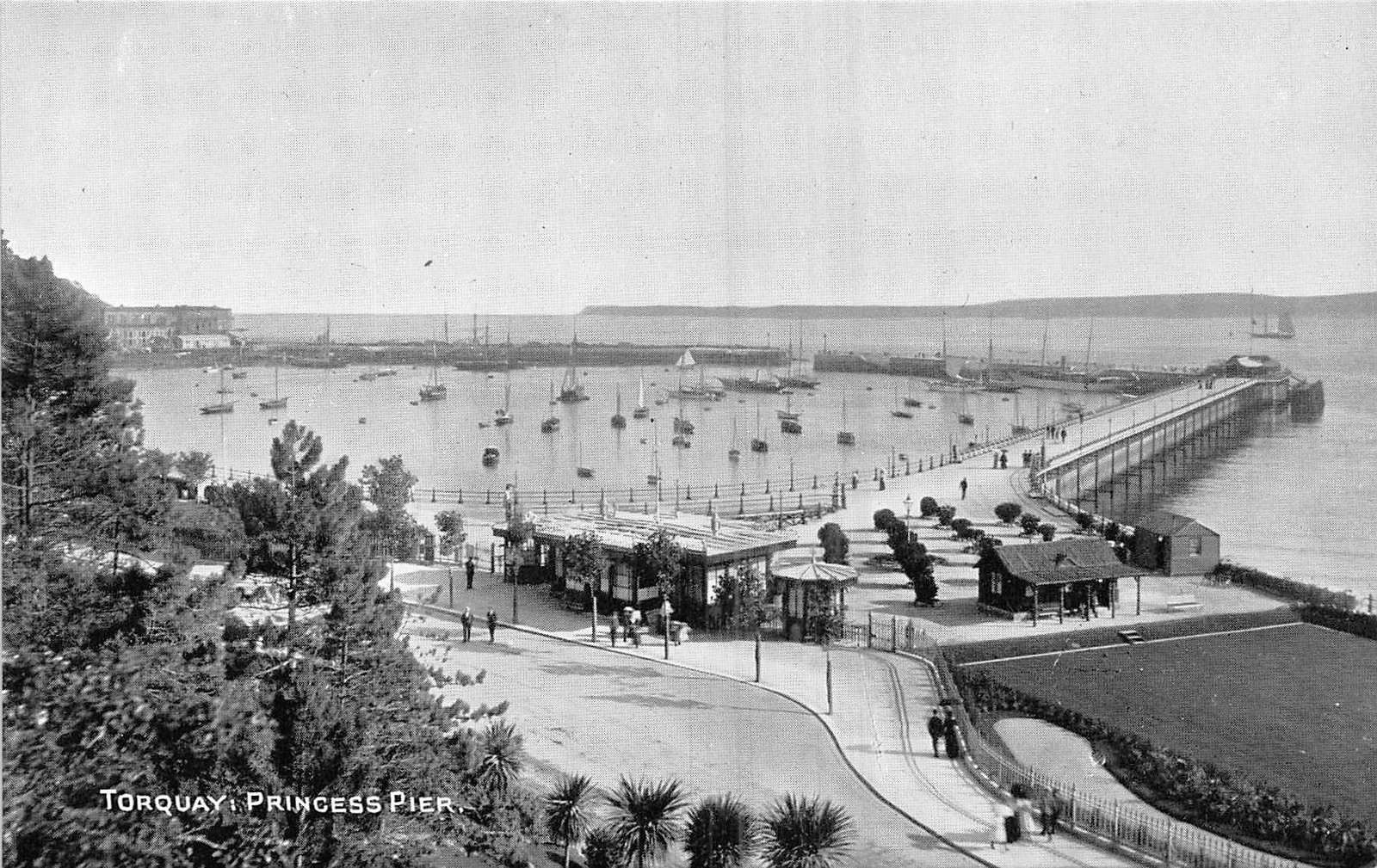 POSTCARD DEVON TORQUAY Princess Pier | eBay