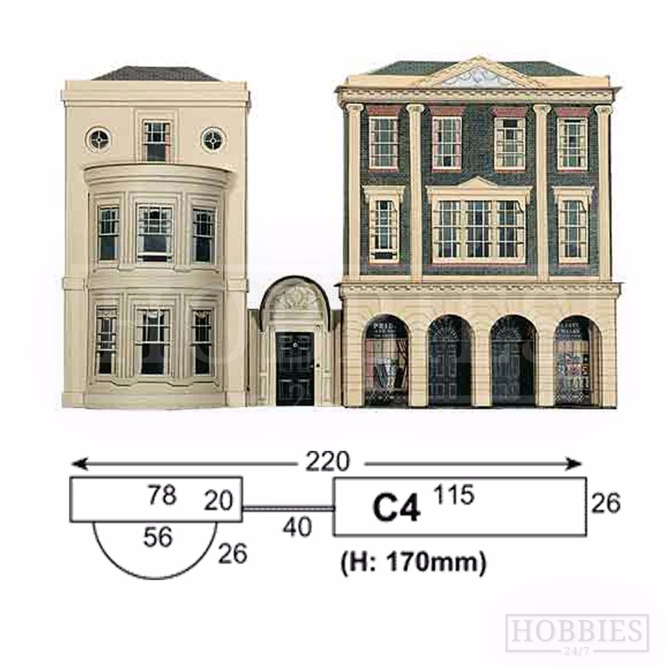 Superquick Model Building Card Kits 1:72 Scale OO HO Gauge Railways ...