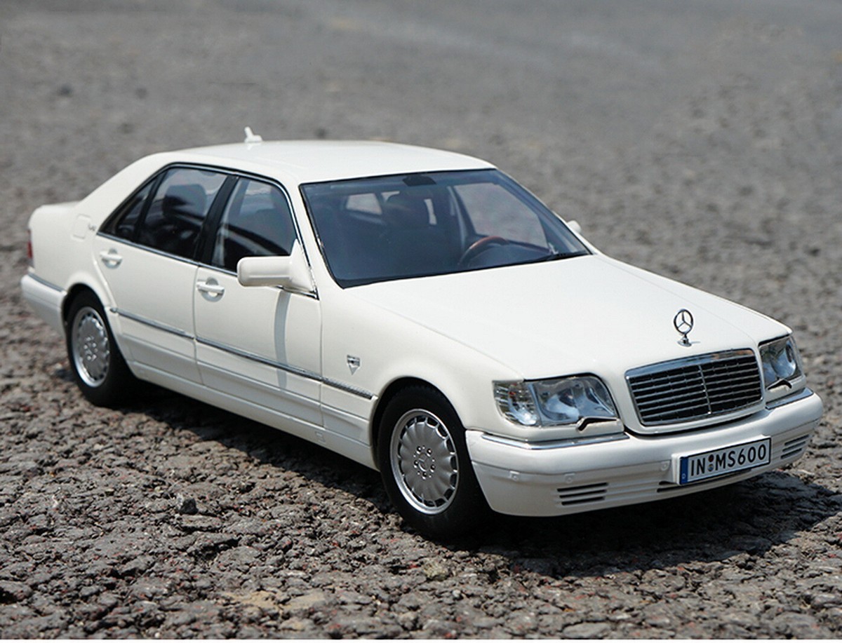 White Mercedes Benz W140 1997 Mercedes Benz S500 (W140) For Sale By
