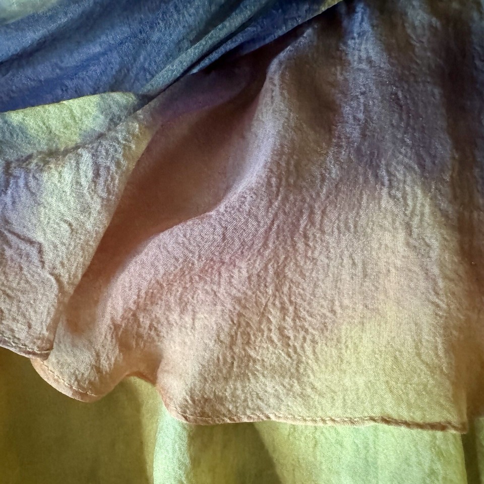 TRACY FEITH Vintage Y2K Skirt XS Early 2000s Fairy Handkerchief Paris ...