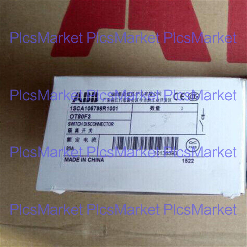 one new ABB OT80F3 1SCA105798R1001 3P 80A Fast Shipping | eBay