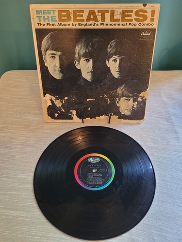 1964 Meet the Beatles! 33 RPM Vinyl LP Album Capital Records | eBay
