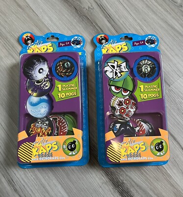 Retro Kaps Pog Toys NIB - Vintage Style Pogs Toys 2 Sets | eBay