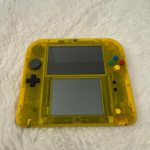 2ds Console Pikachu Clear Yellow Japanese Region lock | eBay