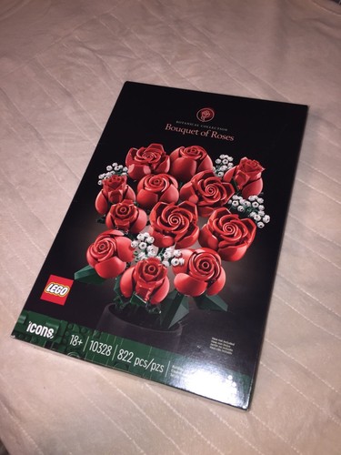 Flower Rose Lego Set With Lego Packet Directions | eBay