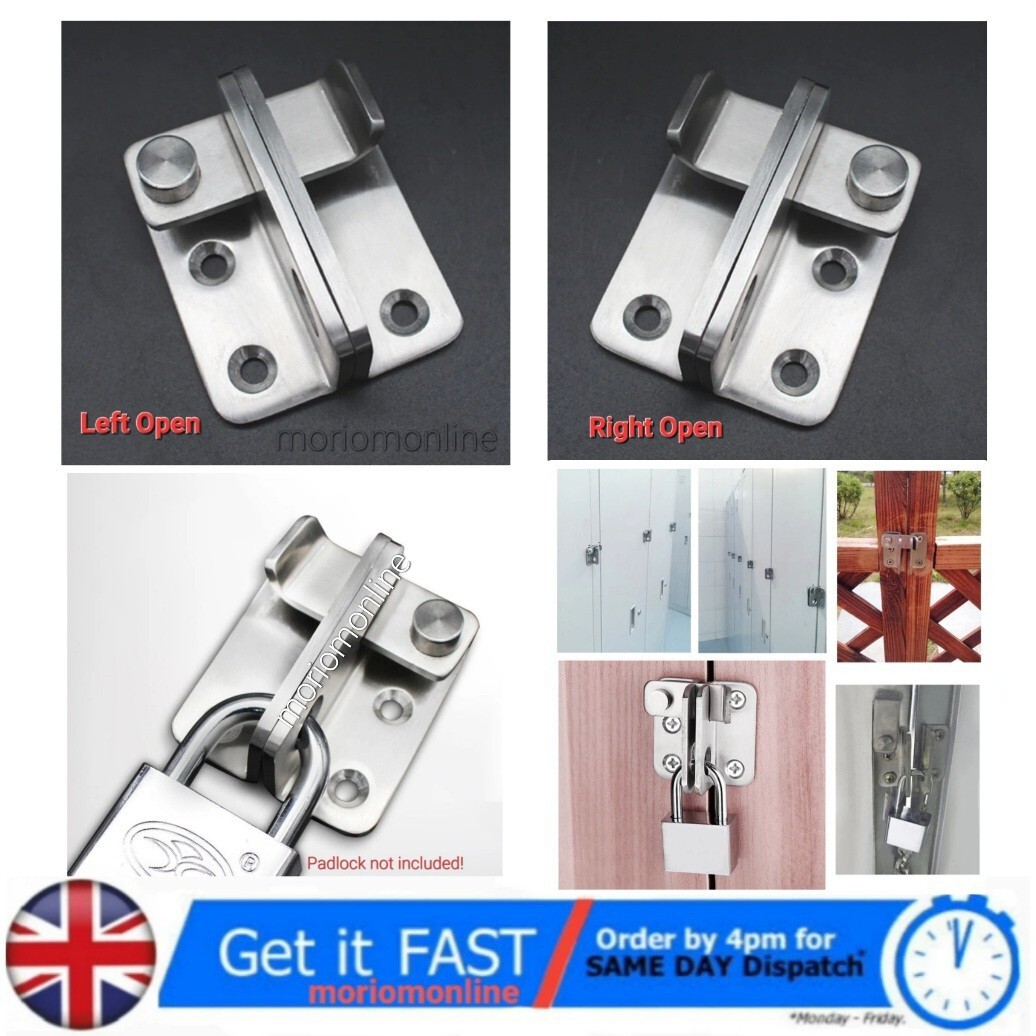 Heavy Duty Hasp And Staple For Door And Security Locks Stainless steel ...