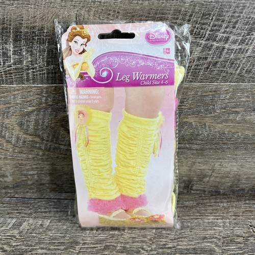 Brand New Disney Princess Belle Leg Warmers Child Size 4-6 Free ...