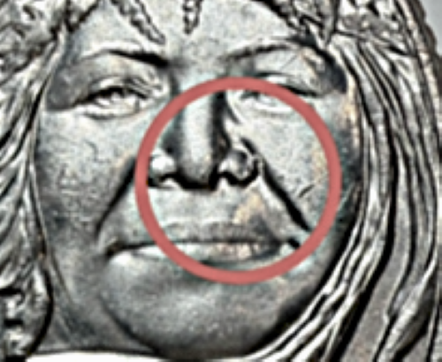 2023 Edith Kanaka‘ole Quarter • Face Die Chip Error • Mint ERROR Coin ...