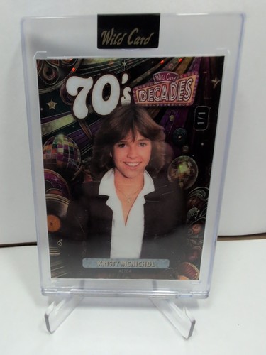 2024 Wild Card Decades - 70's 1/1 Card - Kristy McNichol - Empty Nest ...
