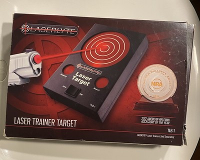 NOS Laserlyte Laser Training Target with 9mm Laser Trainer Cartridge ...